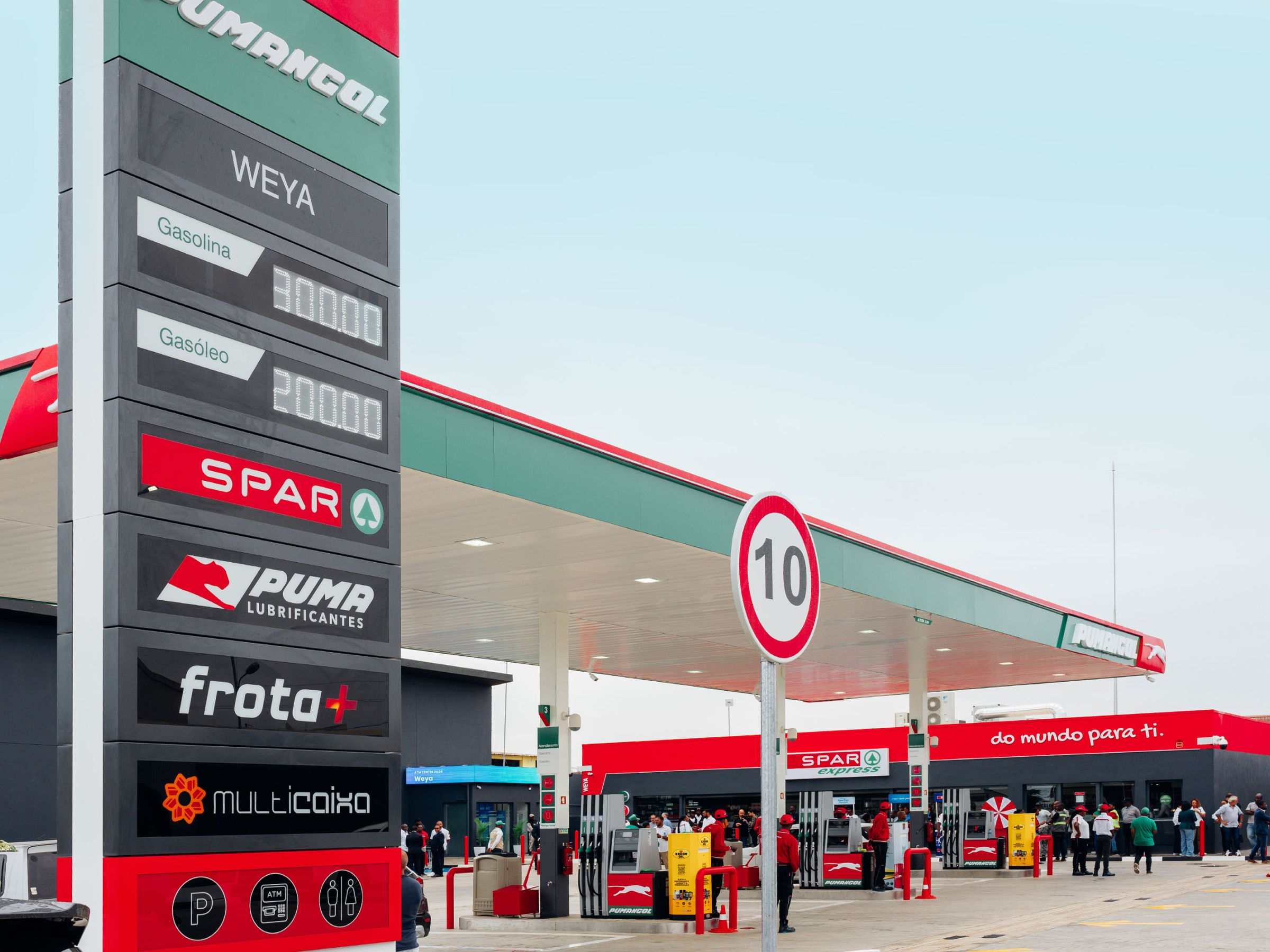 Postos de Abastecimento - Pumangol